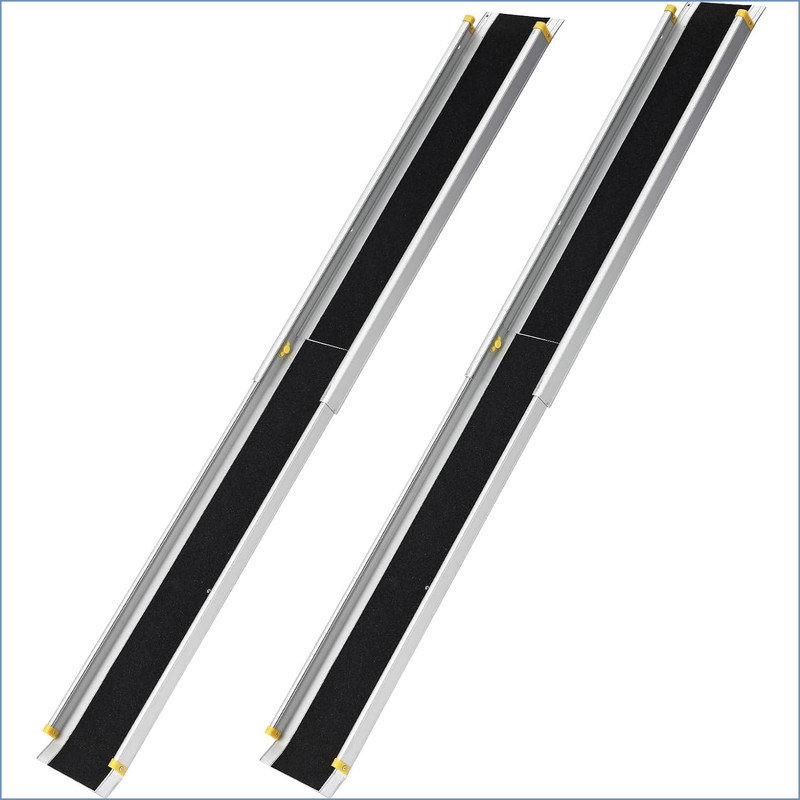 babevy Telescoping Portable Wheelchair Ramps for Steps, Adjustable ...