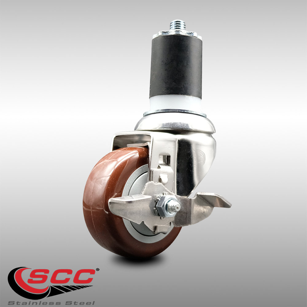 Service Caster Polyurethane Swivel Expanding Caster - Wayfair Canada