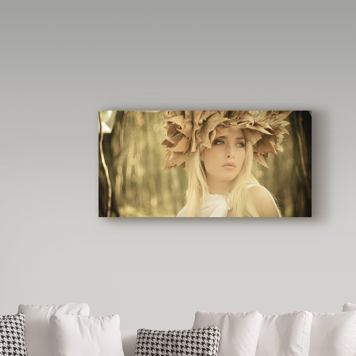 Trademark Fine Art 'Forrest Nymph' Photographic Print on Wrapped Canvas ...
