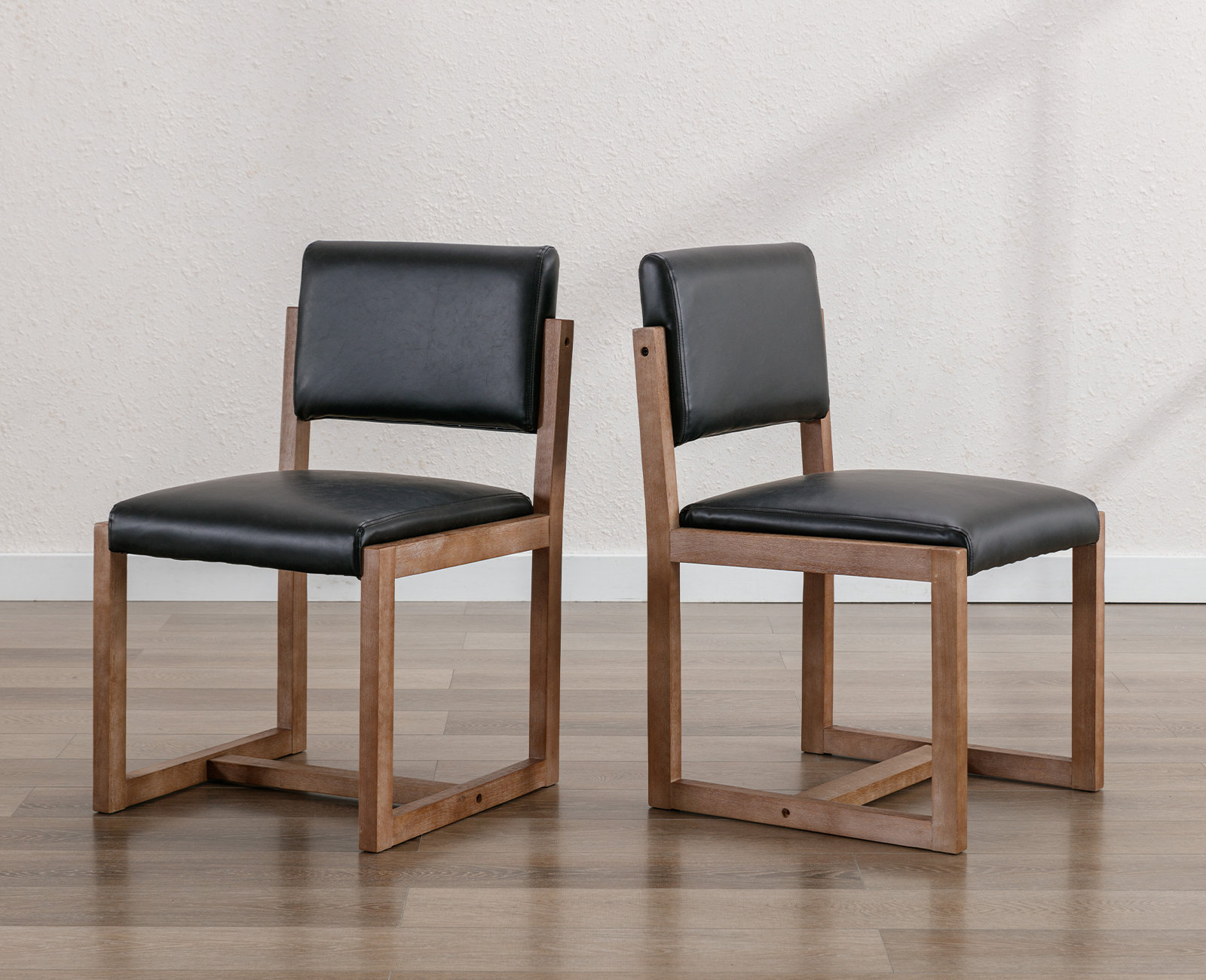 Latitude Run® Modern Upholstered Square Dining Chair With Backrest ...