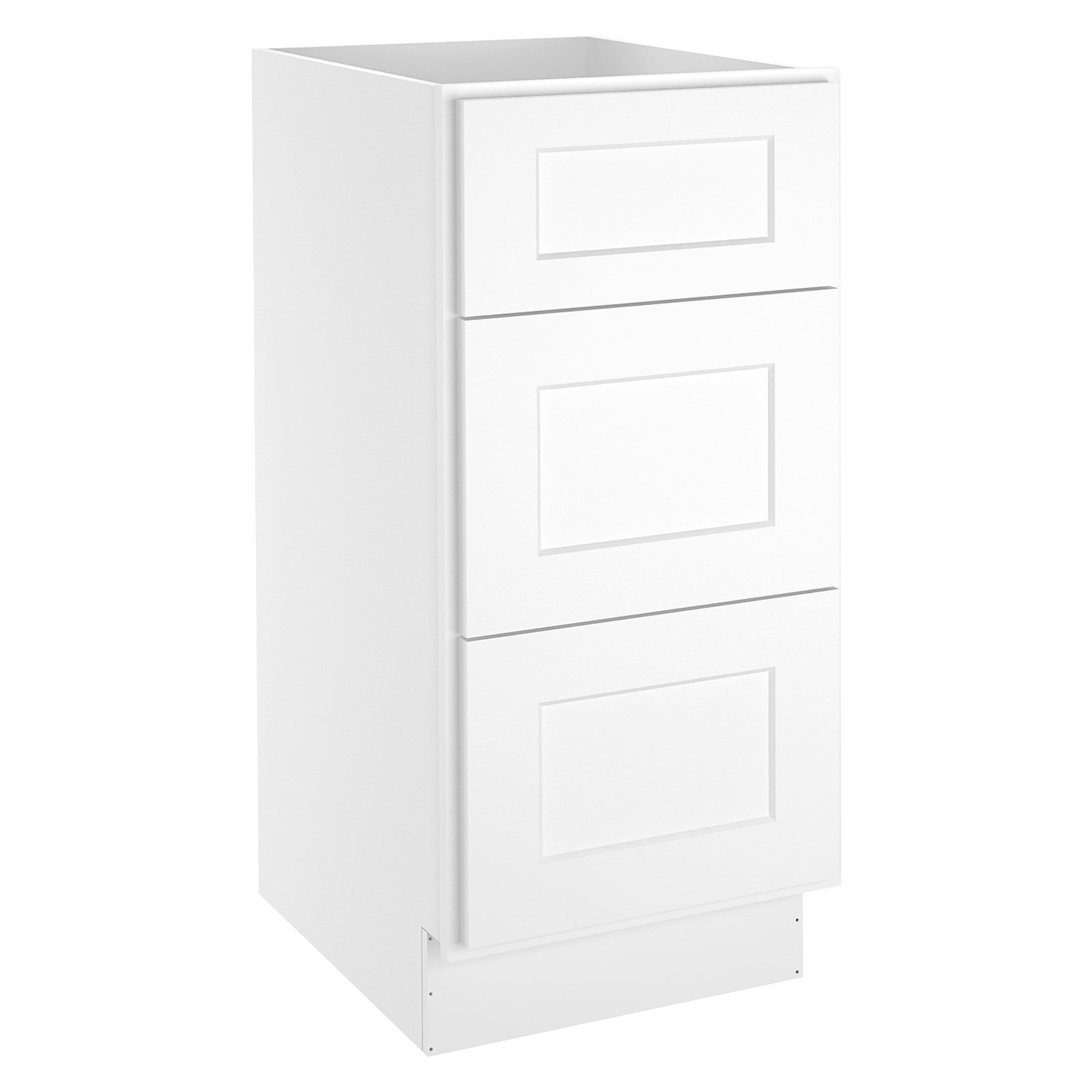 HOMEIBRO Matte Standard Base Cabinet with Soft Close Drawer Glides ...