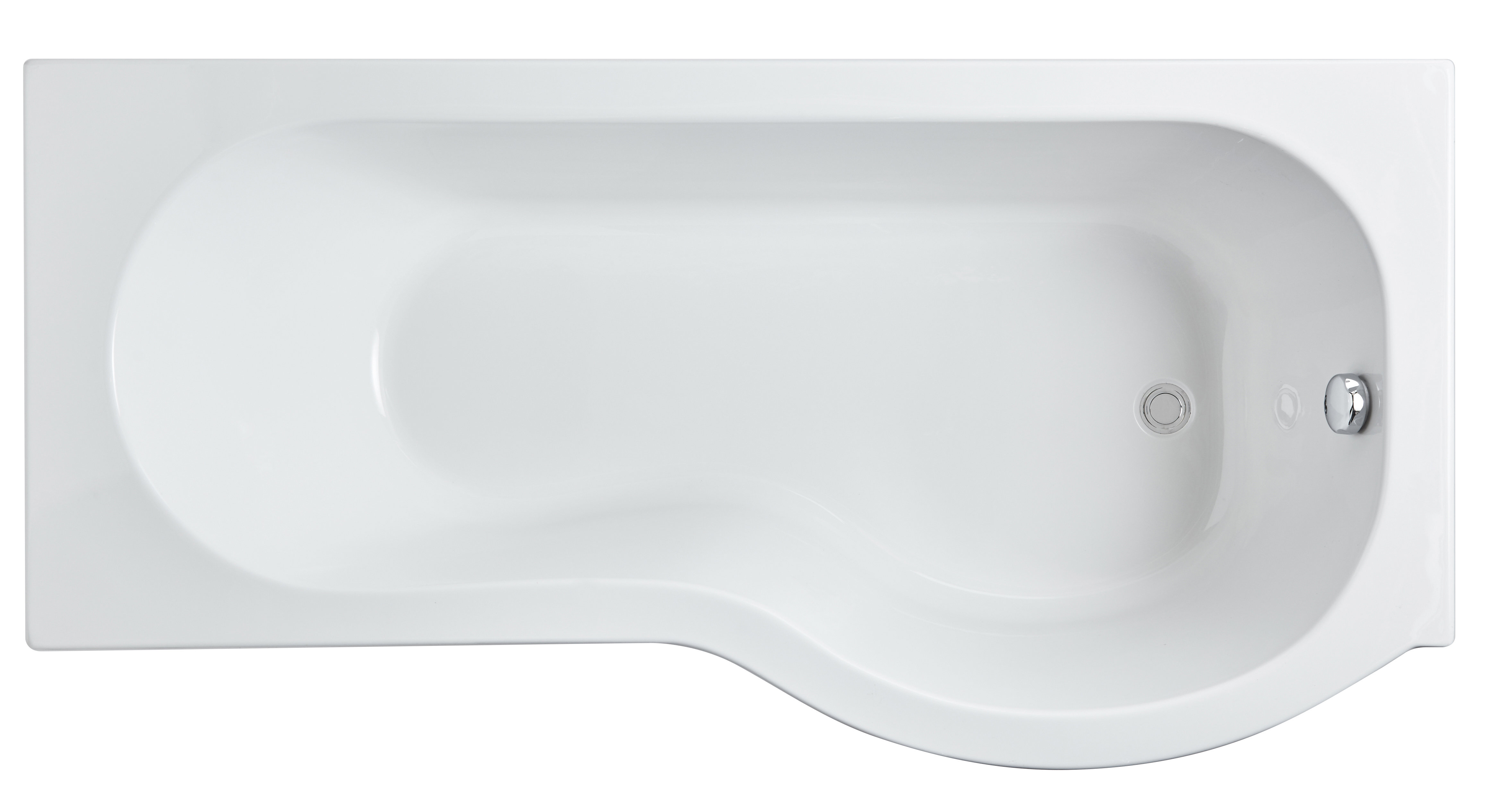 Zipcode Design 1500 mm x 850 mm Shower Bath | Wayfair.co.uk