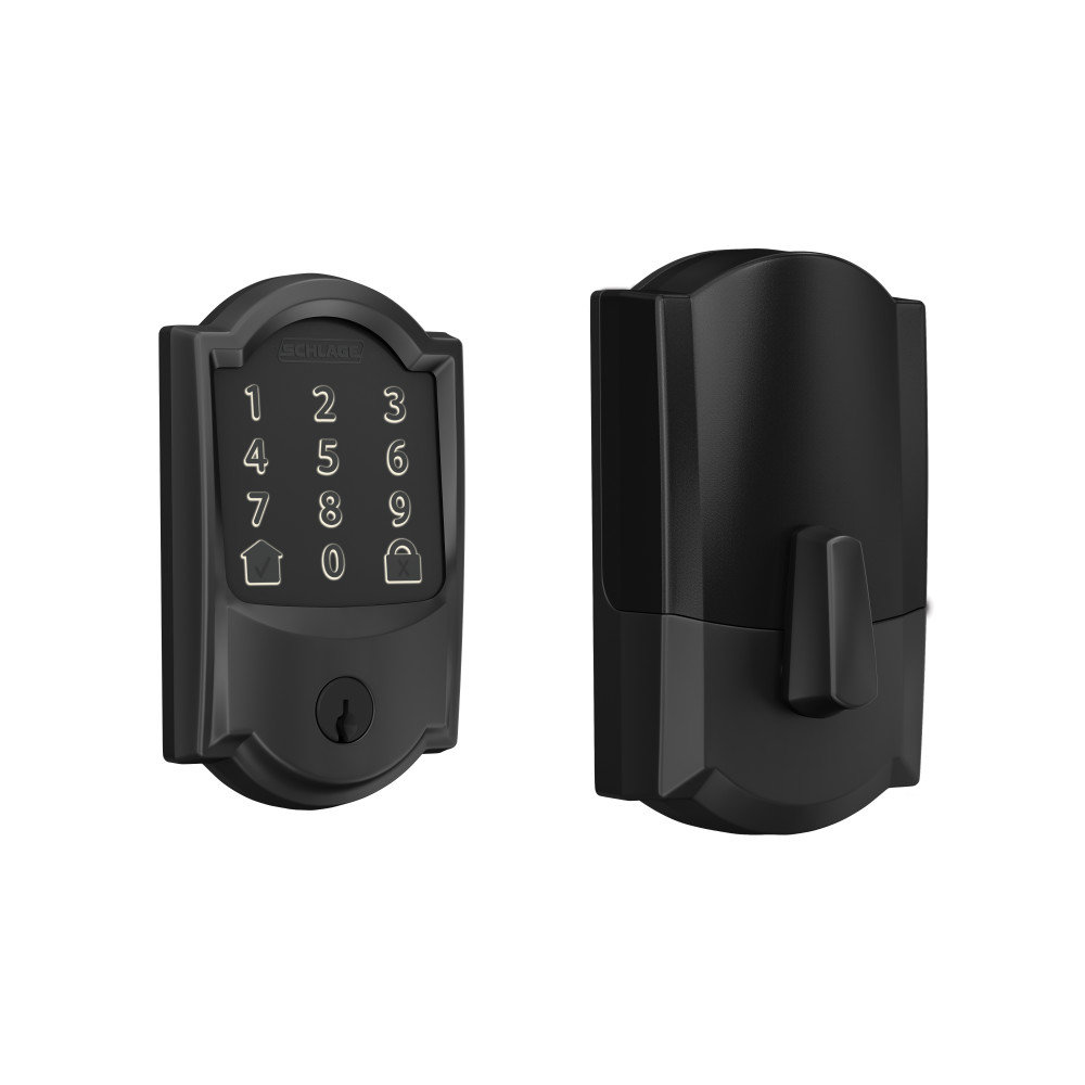Schlage Encode Smart WiFi Deadbolt with Camelot Trim & Reviews | Wayfair