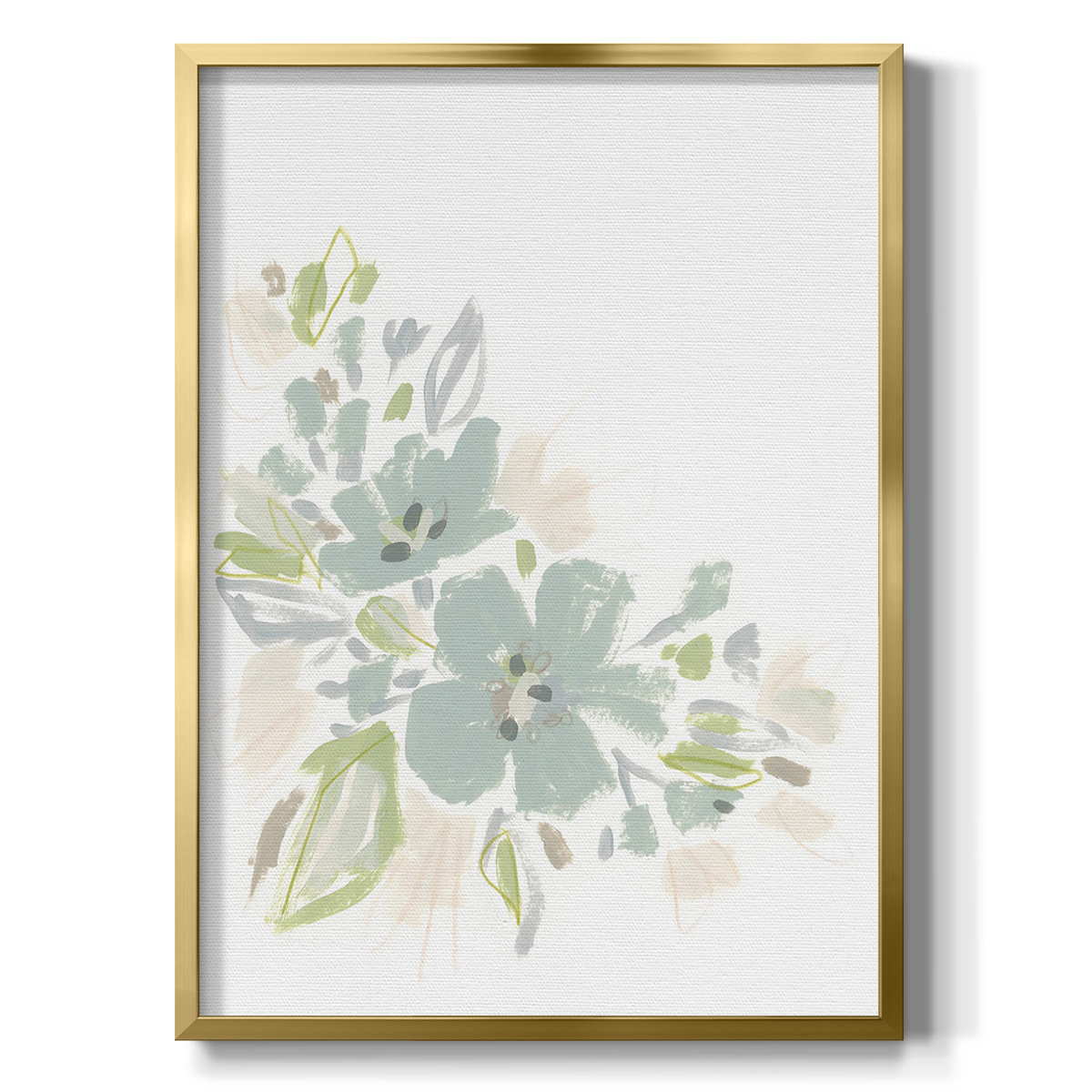 Winston Porter River Rocks Contour II Framed Print | Wayfair