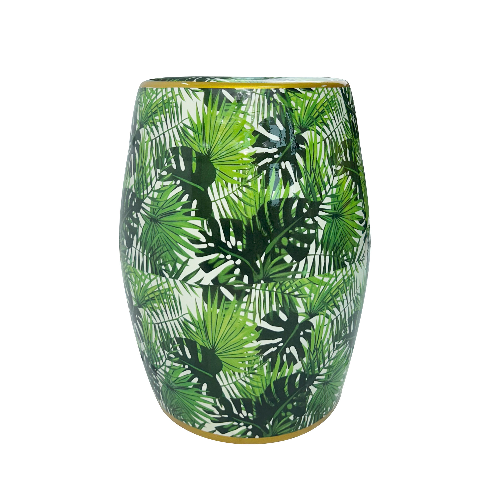 Astoria Grand Flower and bird ceramic stool | Wayfair