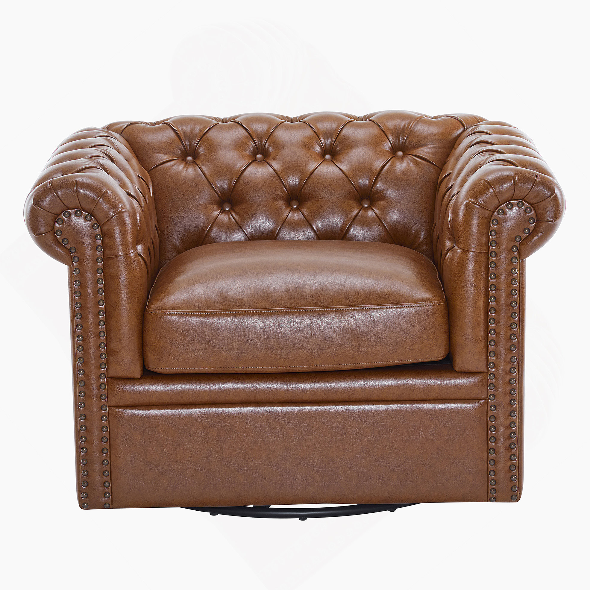 Wildon Home® Chesterfield Swivel Club Chair | Wayfair