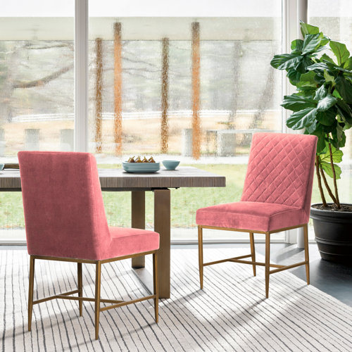 Pink Velvet Accent Chairs You'll Love | Wayfair