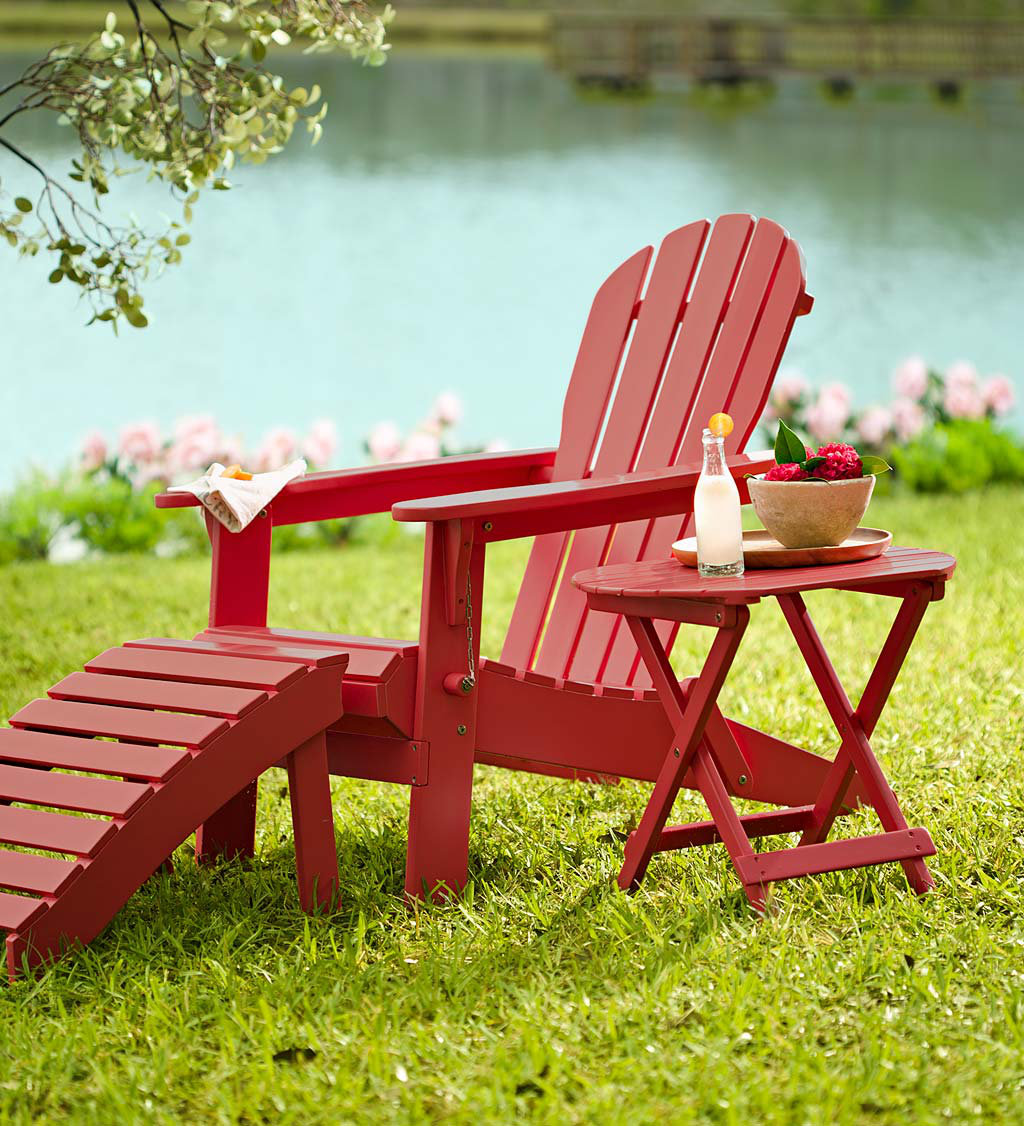 Plow & Hearth Chaise Adirondack en bois massif et Commentaires ...