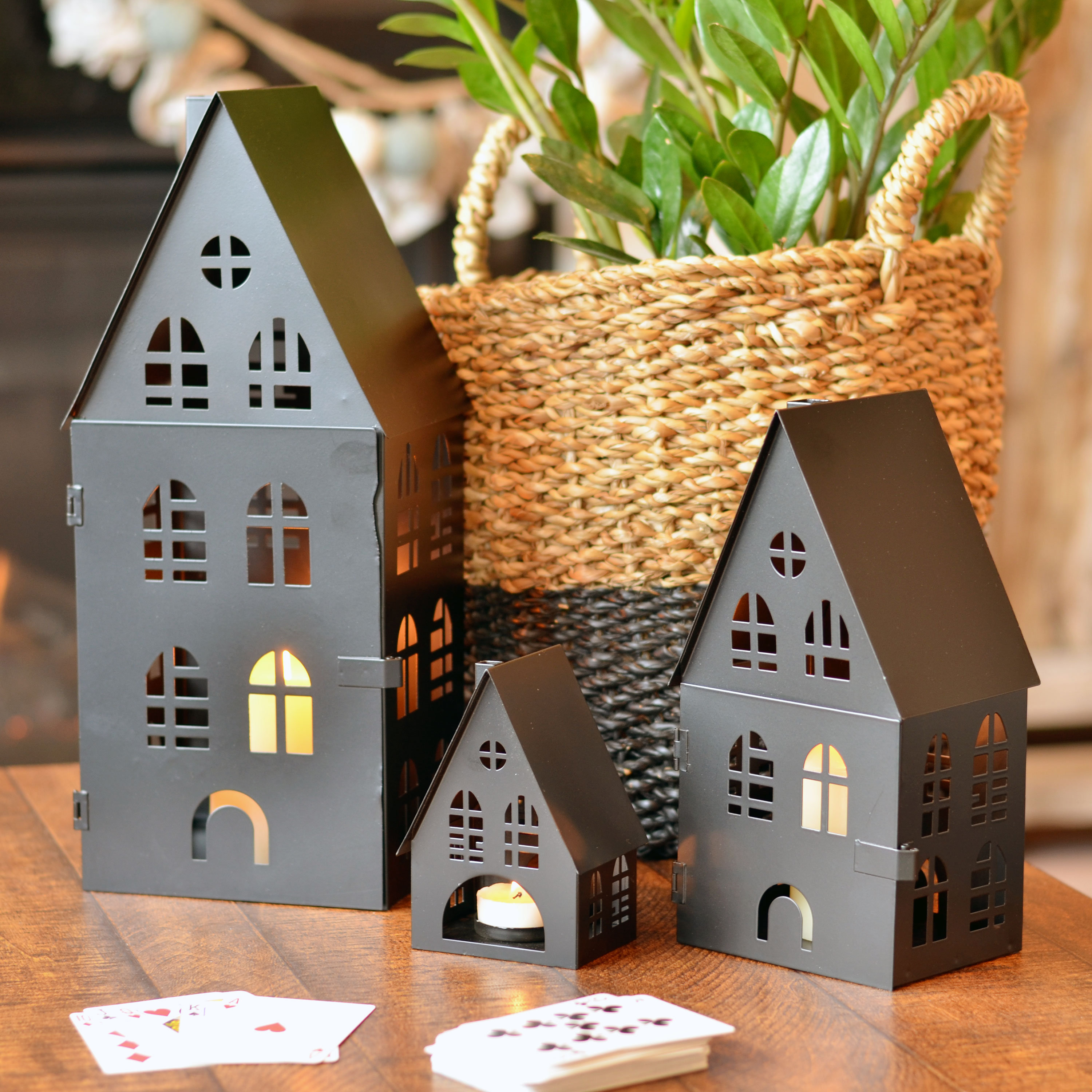 Gracie Oaks Village House Lantern | Wayfair