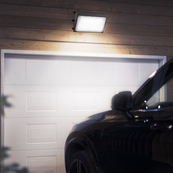 VEVOR LED Wall Pack Lights 120W 240 - Head LED Hardwired Dusk to Dawn ...