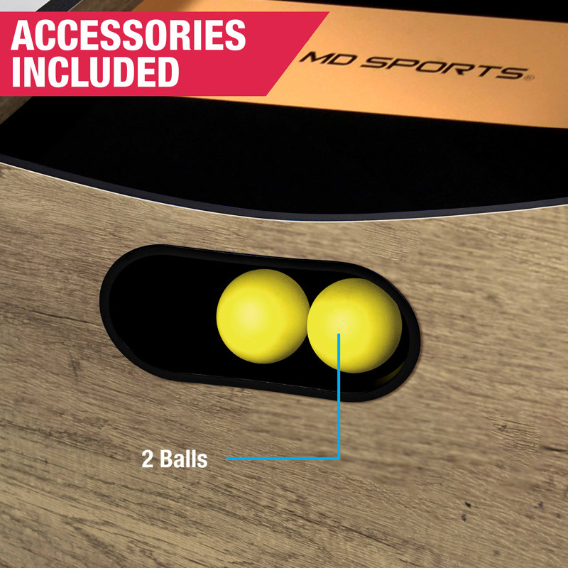 MD Sports 7’ 3” Compact Roll and Score Arcade Game with Electronic ...