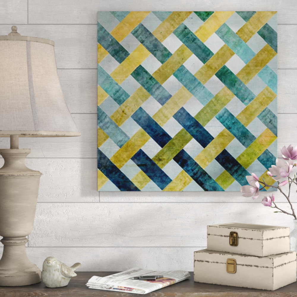 Chelsea Art Studio Sofia Fox Indigo Impression III by Sofia Fox Print | Wayfair