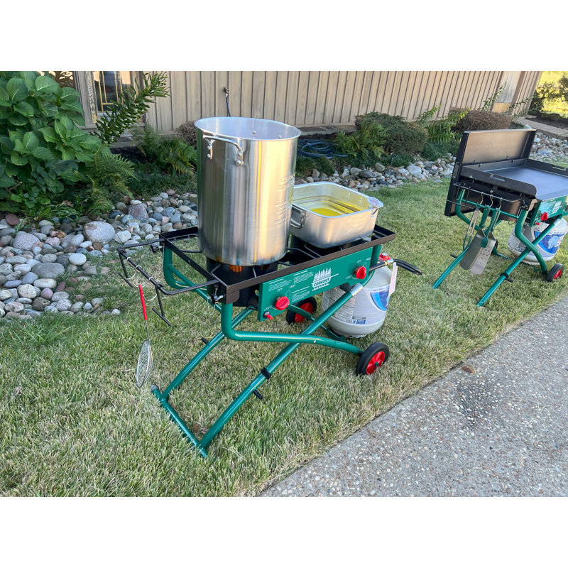 King Kooker Mr. Outdoors Cookout 2 Burner Stove | Wayfair