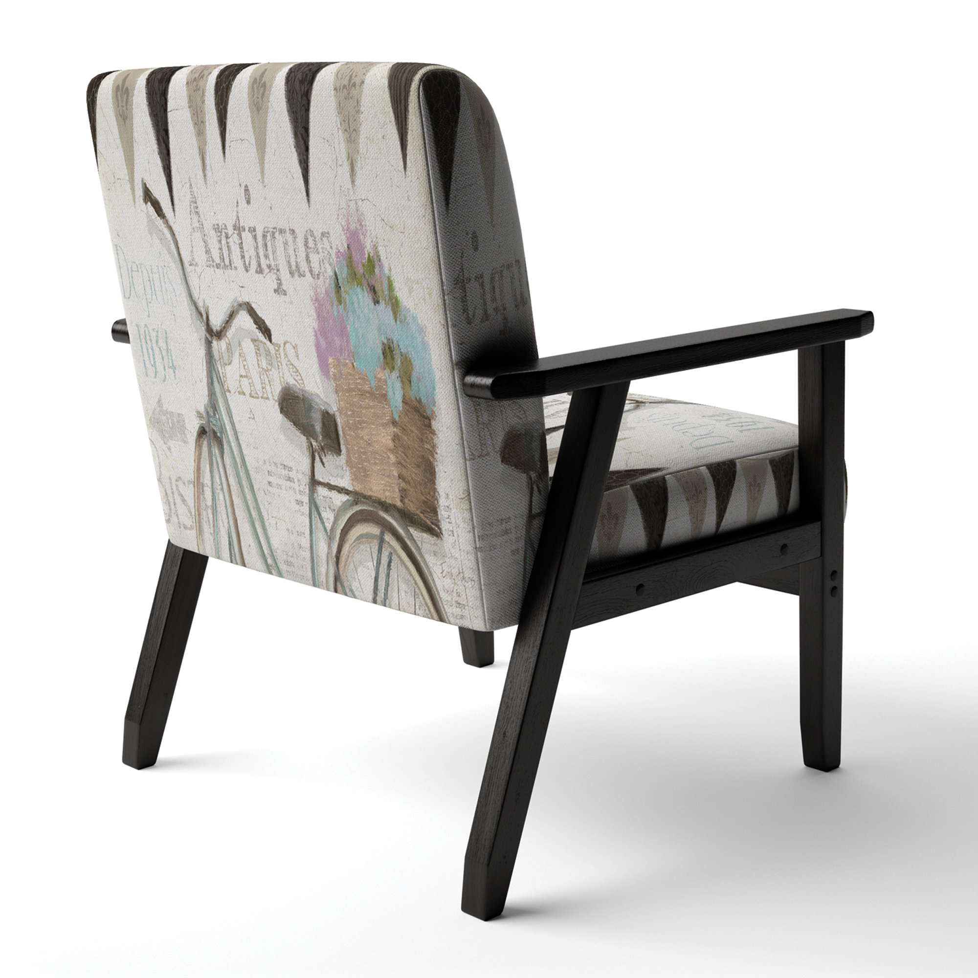 George Oliver 'Fioravante - French Bicycle Flea Market II - Upholstered ...