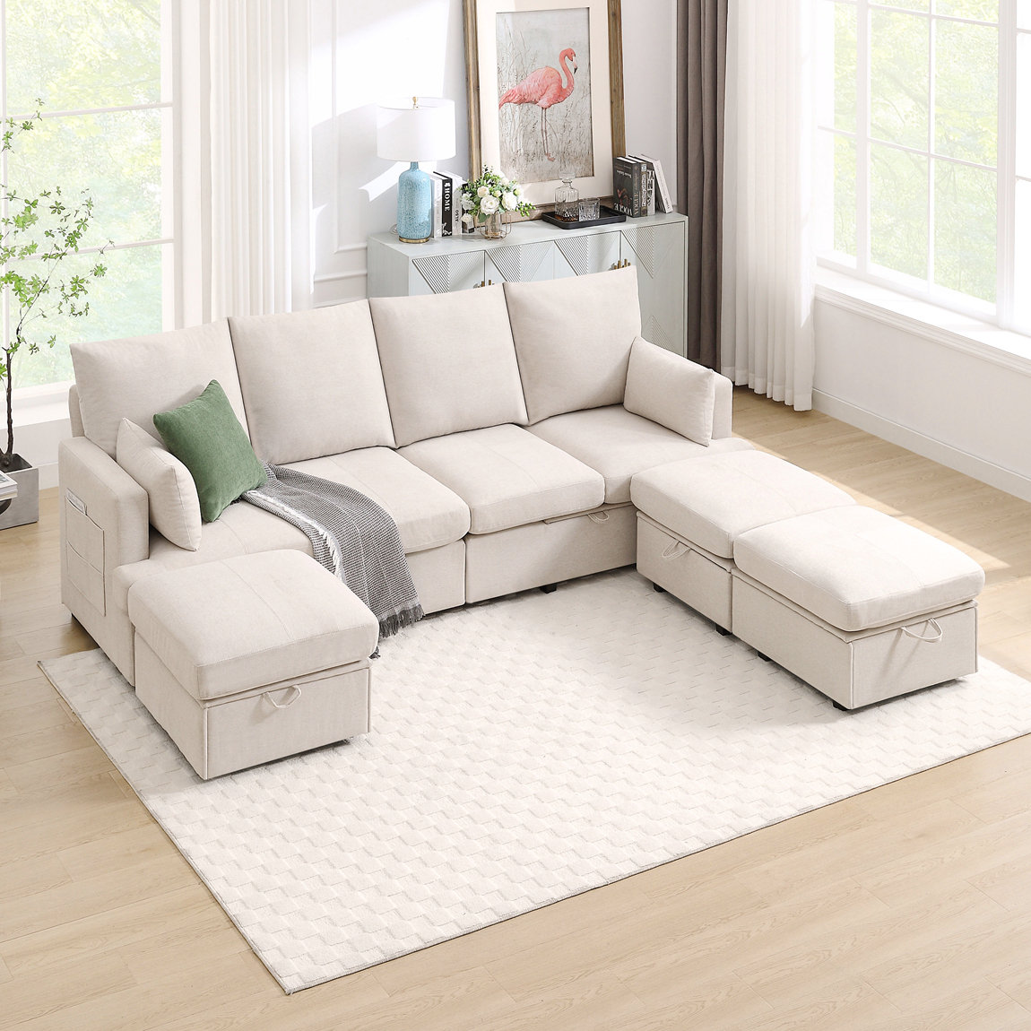 Latitude Run® Modular Sofa Sectional Couch | Wayfair