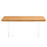 Ivy Bronx Rectangular With Minimalist Acrylic Legs - Computer Desk ...