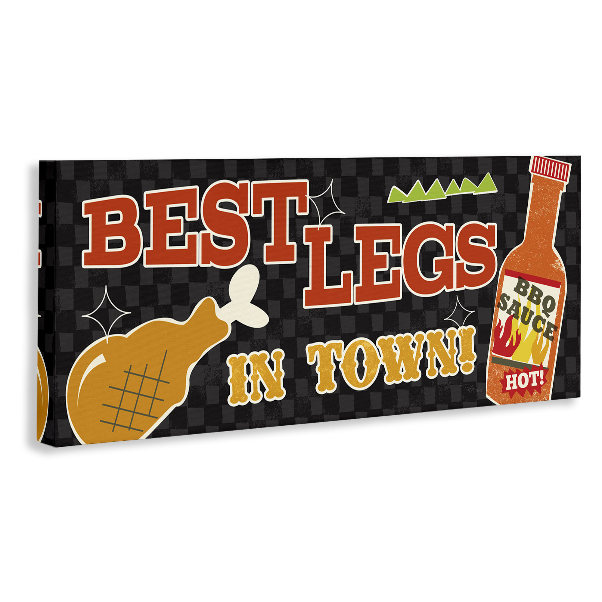 Trinx Best Legs in Town Canvas Wall Art by Pela Studio | Wayfair