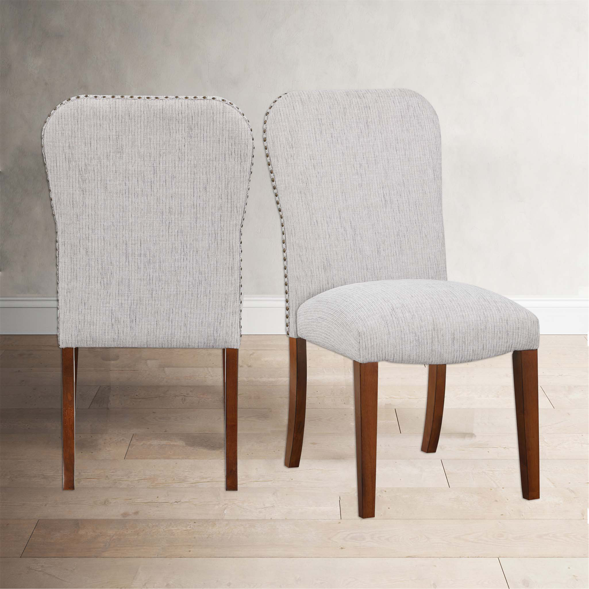 Wildon Home® Sophia Sea Oat Dining Chair in Performance Fabric with ...