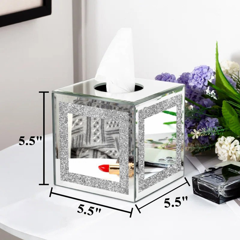 Mercer41 Cerrie Square Paper Tissue Box Cover & Reviews | Wayfair
