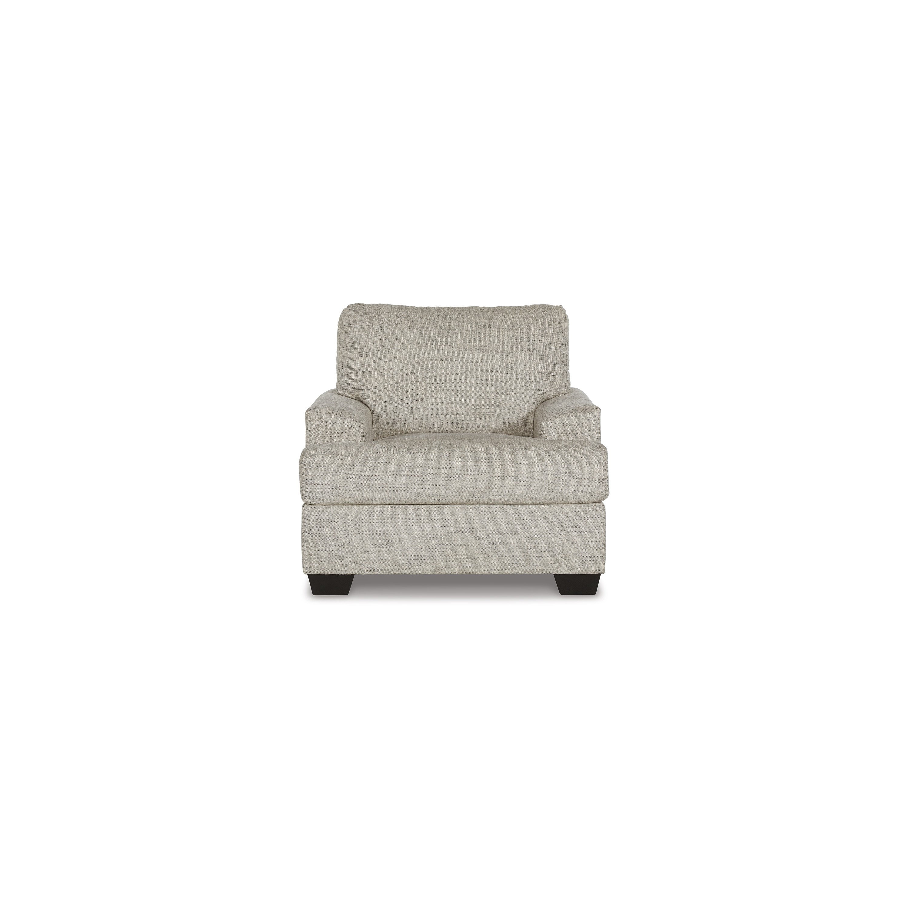 Latitude Run® Roy 39 Inch Accent Armchair, Angular Arms, Plush Light ...