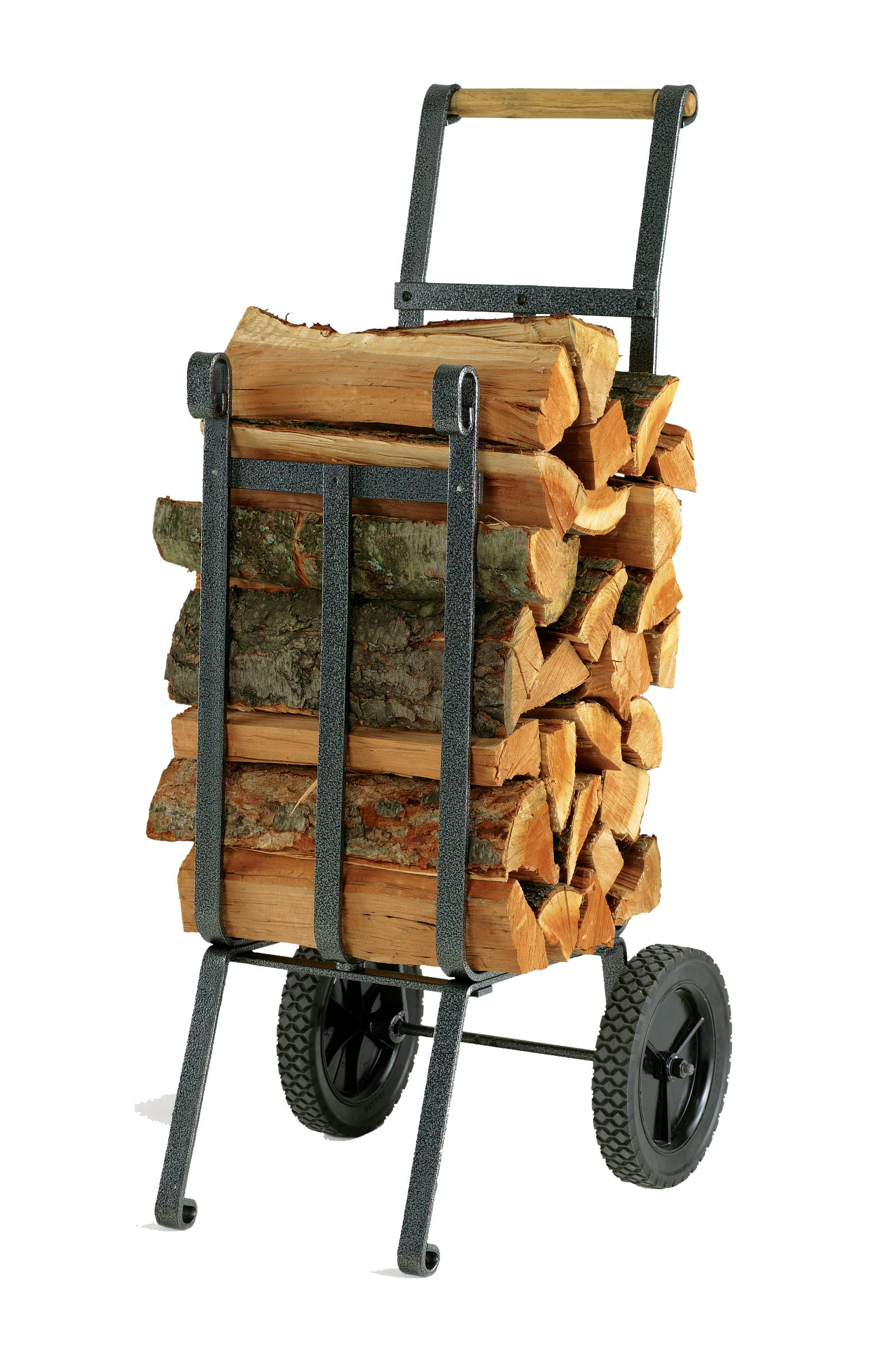 Rosalind Wheeler Croskey Steel Log Cart & Reviews | Wayfair