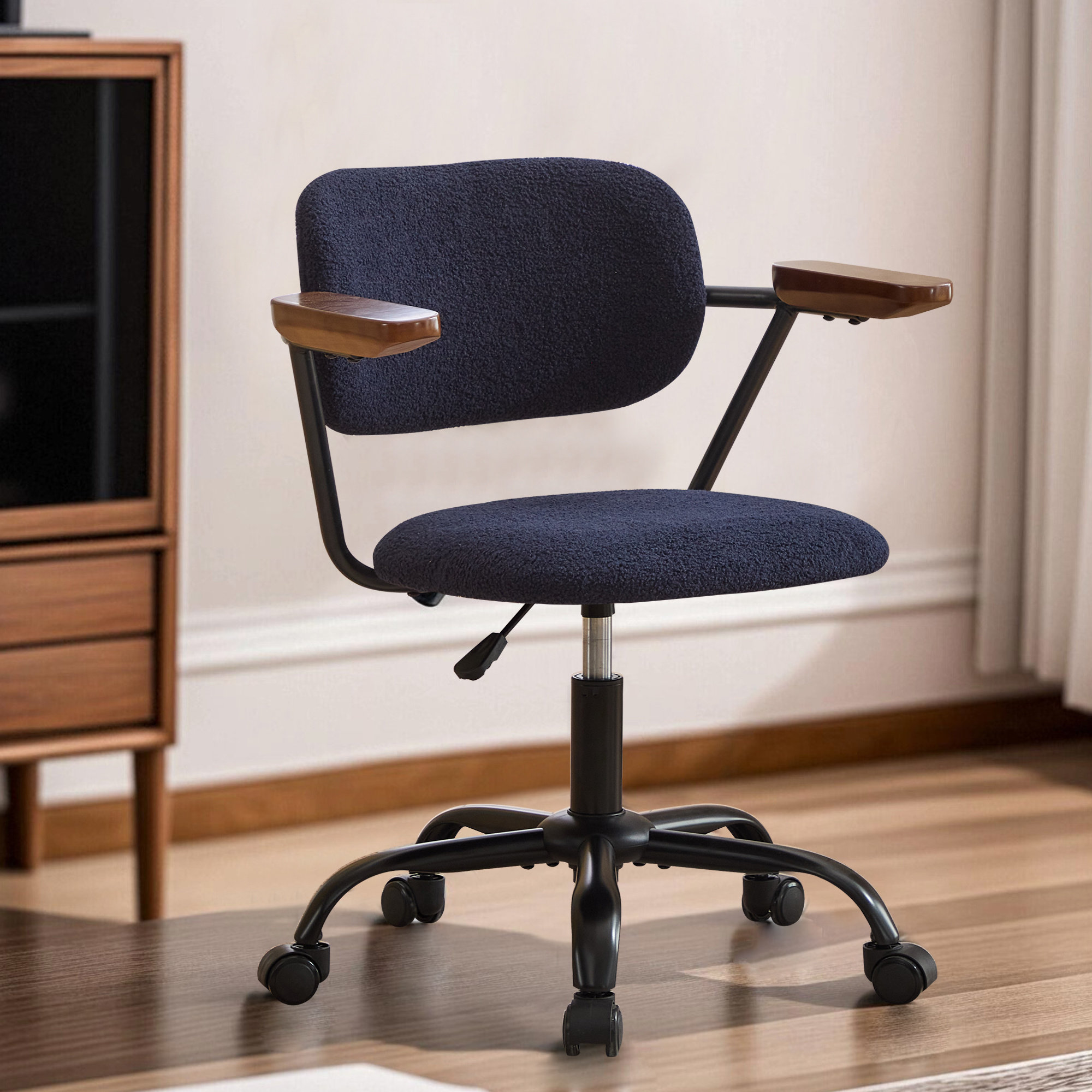 Hokku Designs Home Office Chair Ergonomic Desk Chair With Wheels | Wayfair