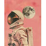 Trent Austin Design Spaceman Moon Collage | Wayfair.co.uk