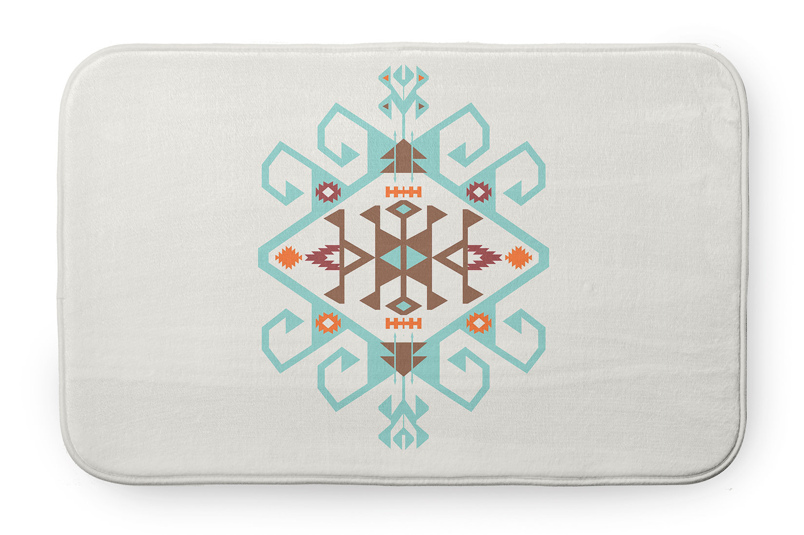 East Urban Home Happy Hippy Bath Mat | Wayfair