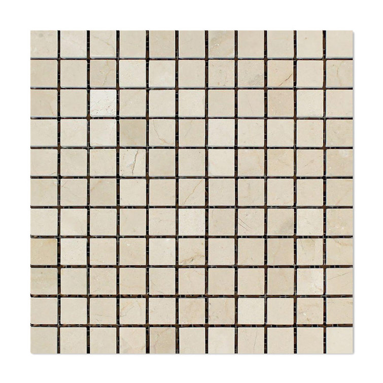Stone & Tile Shoppe, Inc. Marble Grid Mosaic Wall & Floor Tile | Wayfair