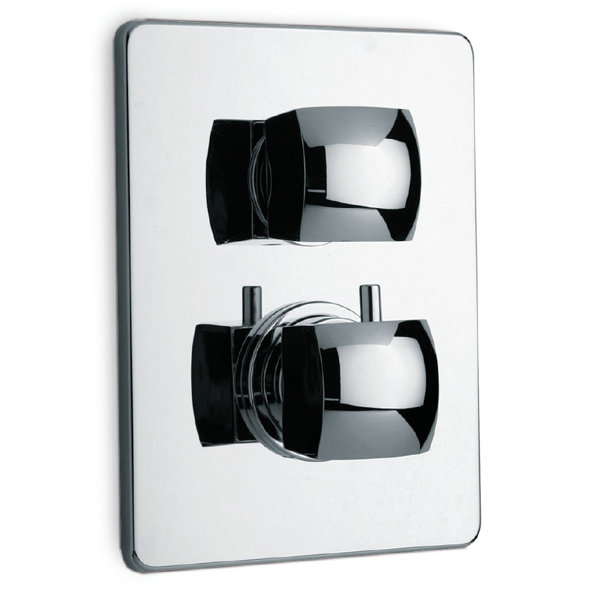 LaToscana Lady Thermostatic Valve with 3/4" Ceramic Disc Volume Control ...