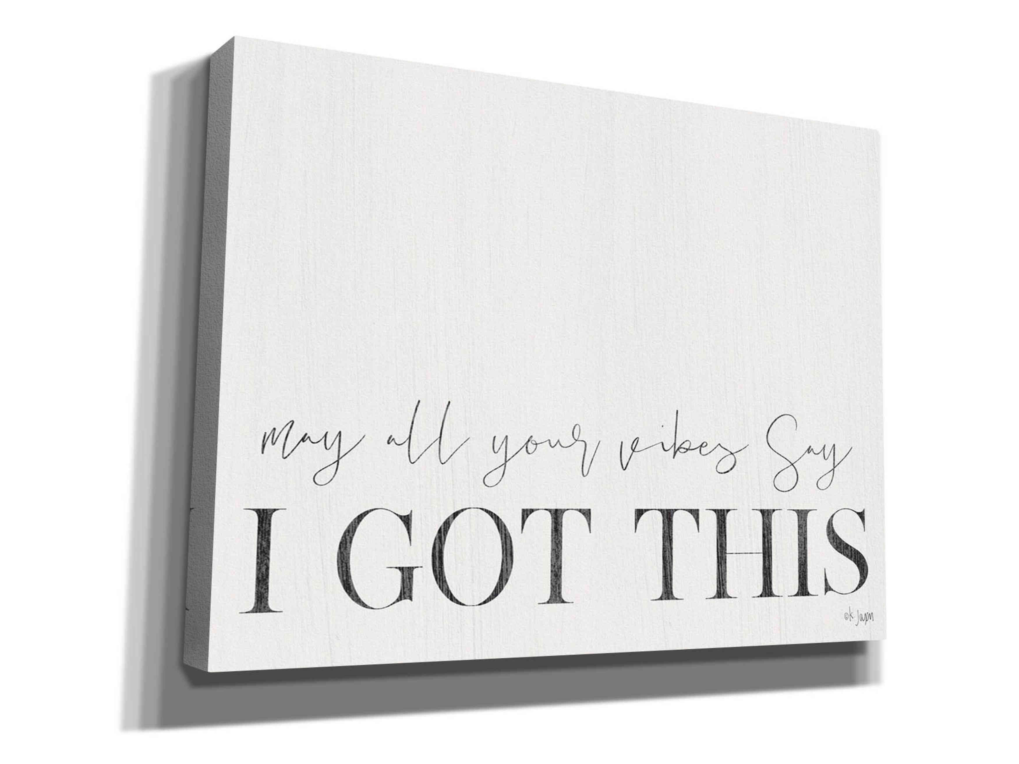 Trinx Epic Graffiti 'I Got This' by Jaxn Blvd, Canvas Wa Red Barrel ...