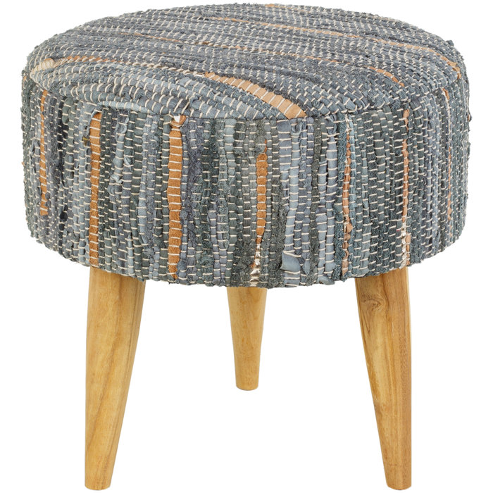 Dakota Fields Appie Solid Wood Decorative Stool & Reviews | Wayfair