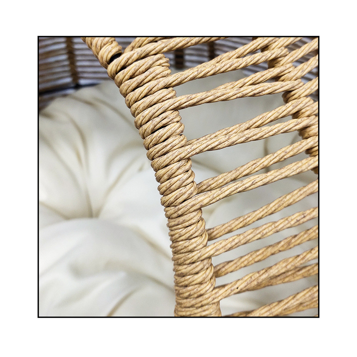 Tucker Murphy Pet™ Deiby Rattan Pet Swing Hut with Cushion & Reviews ...