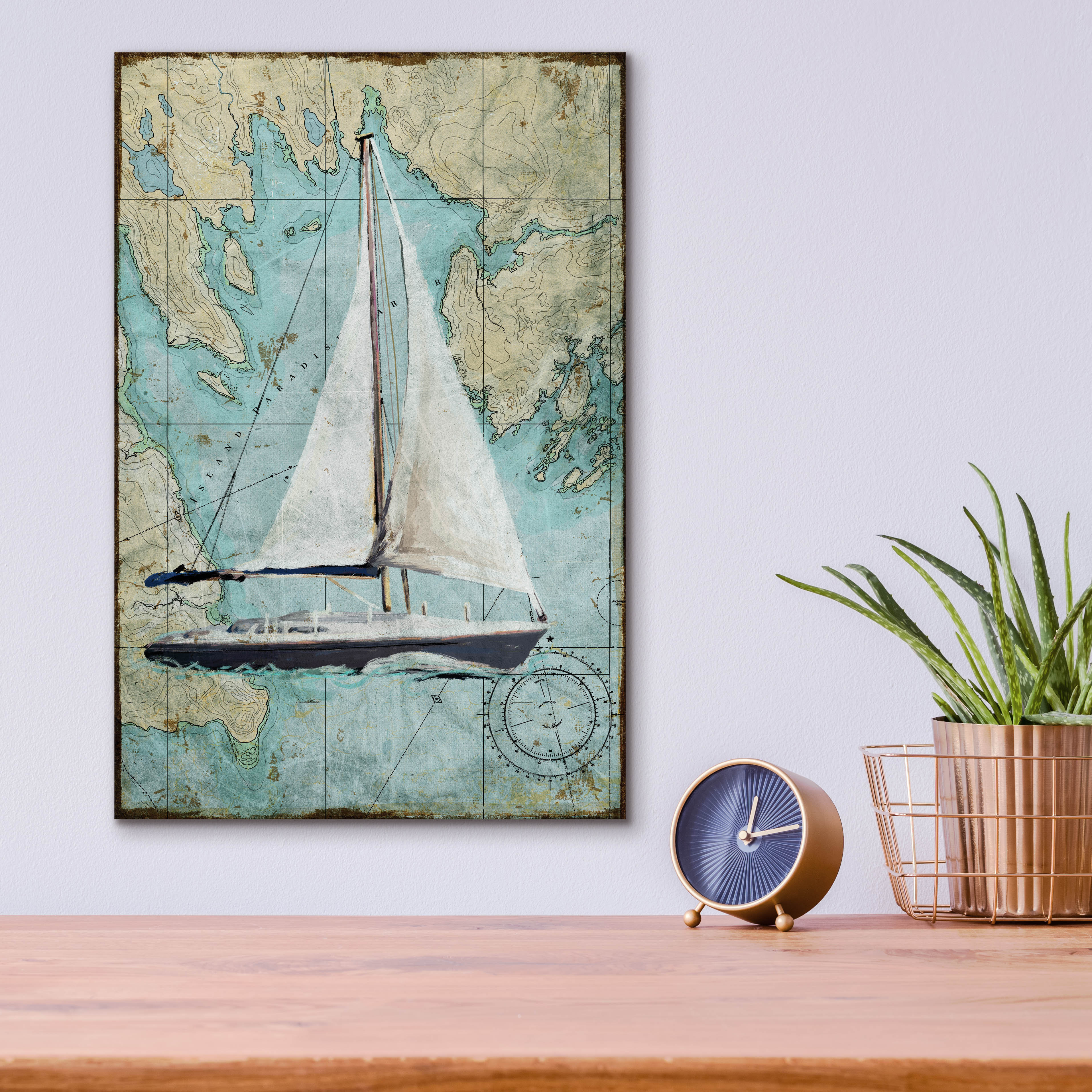 Breakwater Bay 'Maritime Sail' by Art Licensing Studio Acrylic Glass ...