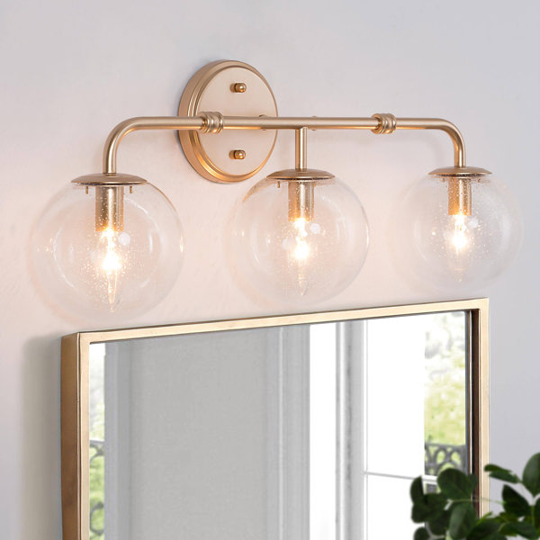 Mercer41 Kamia 3 - Light Dimmable Bath Sconce | Wayfair