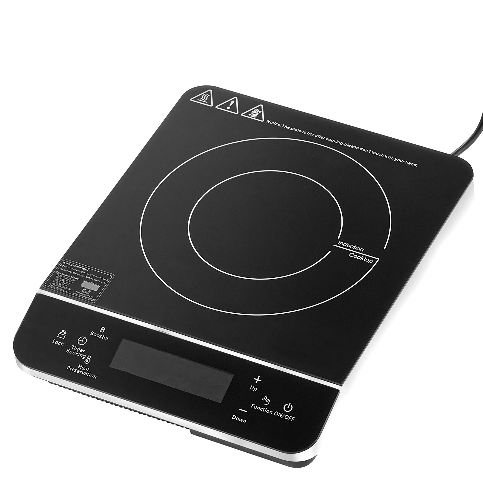 Stellweilan Tessberg Portable Induction Cooktop 1500W Countertop Burner ...