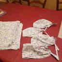 Laura Ashley Marissa 200 Thread Count Floral 100% Cotton Percale Sheet ...