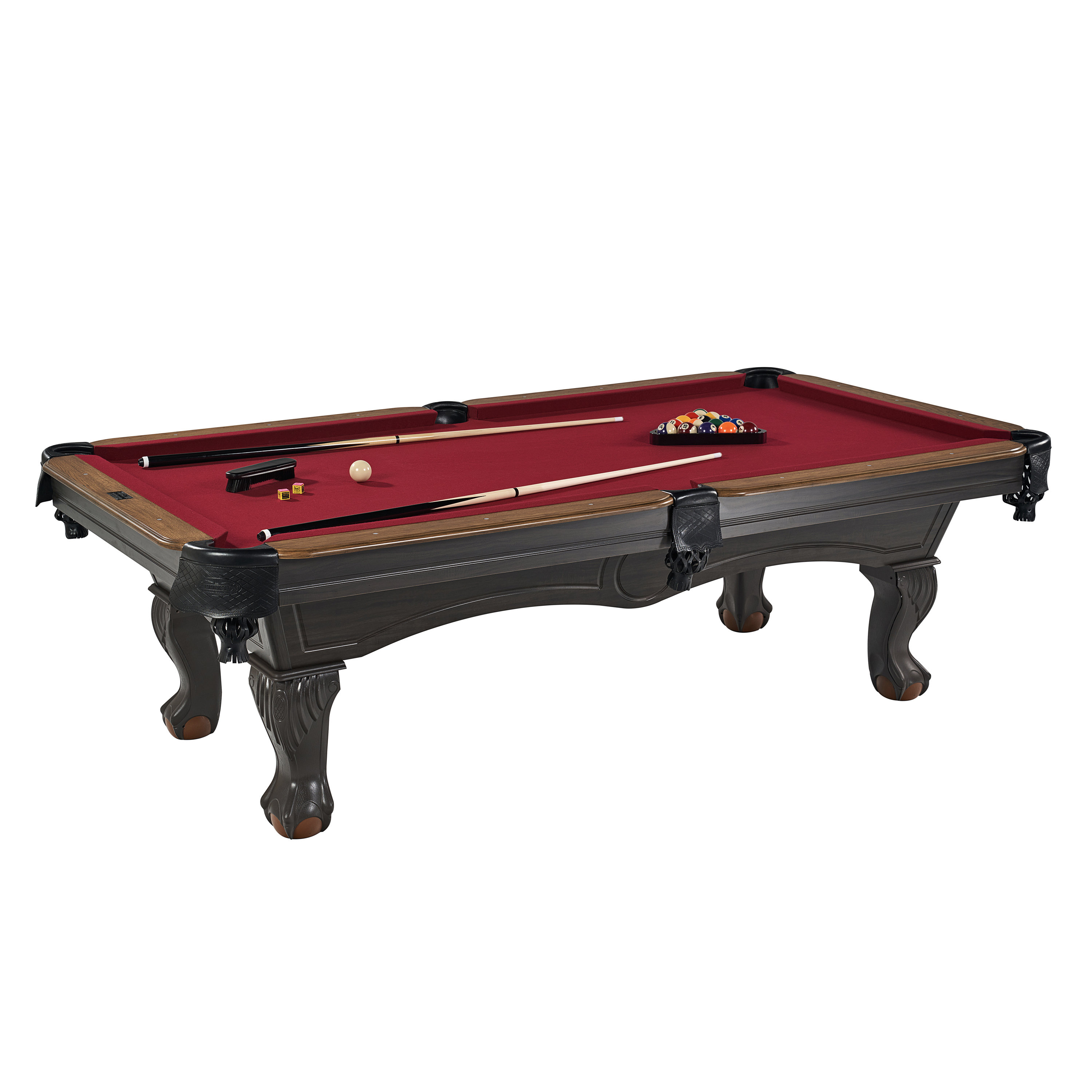 Barrington Billiards Company Barrington Arlington 8 ft Pool Table with ...