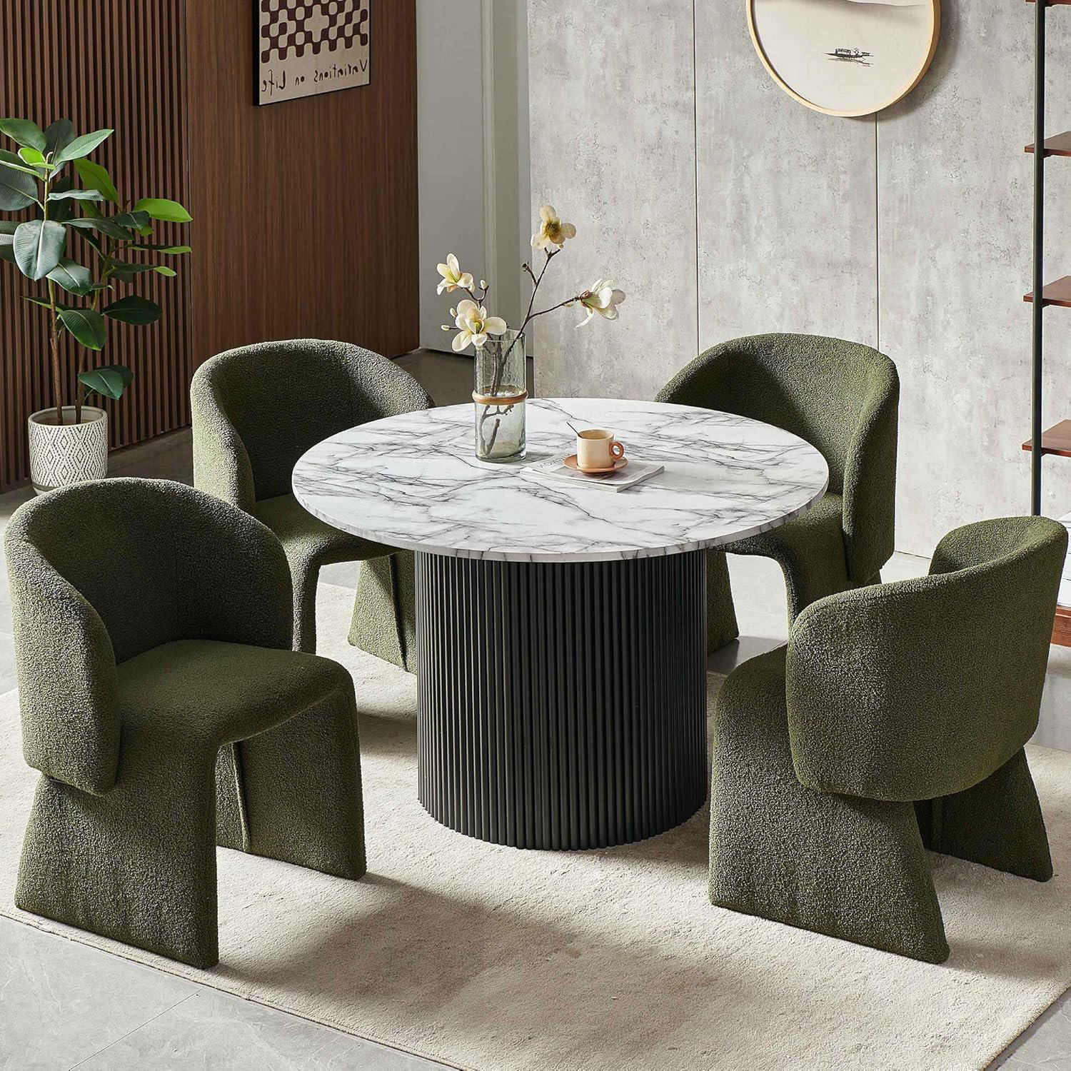 Ivy Bronx 47 Inch T-Shaped Design Dining Table For 4 - Wayfair Canada