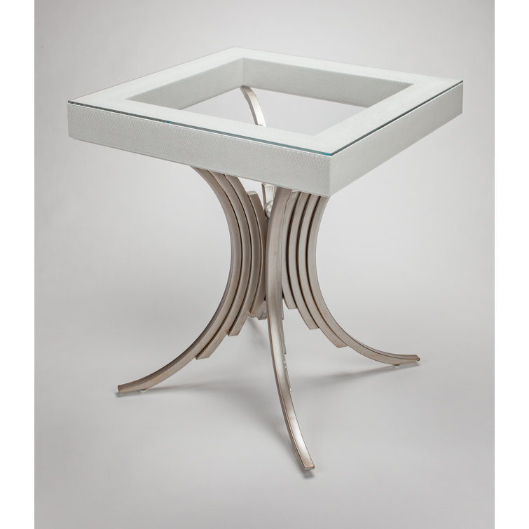 Artmax Glass Top End Table | Wayfair