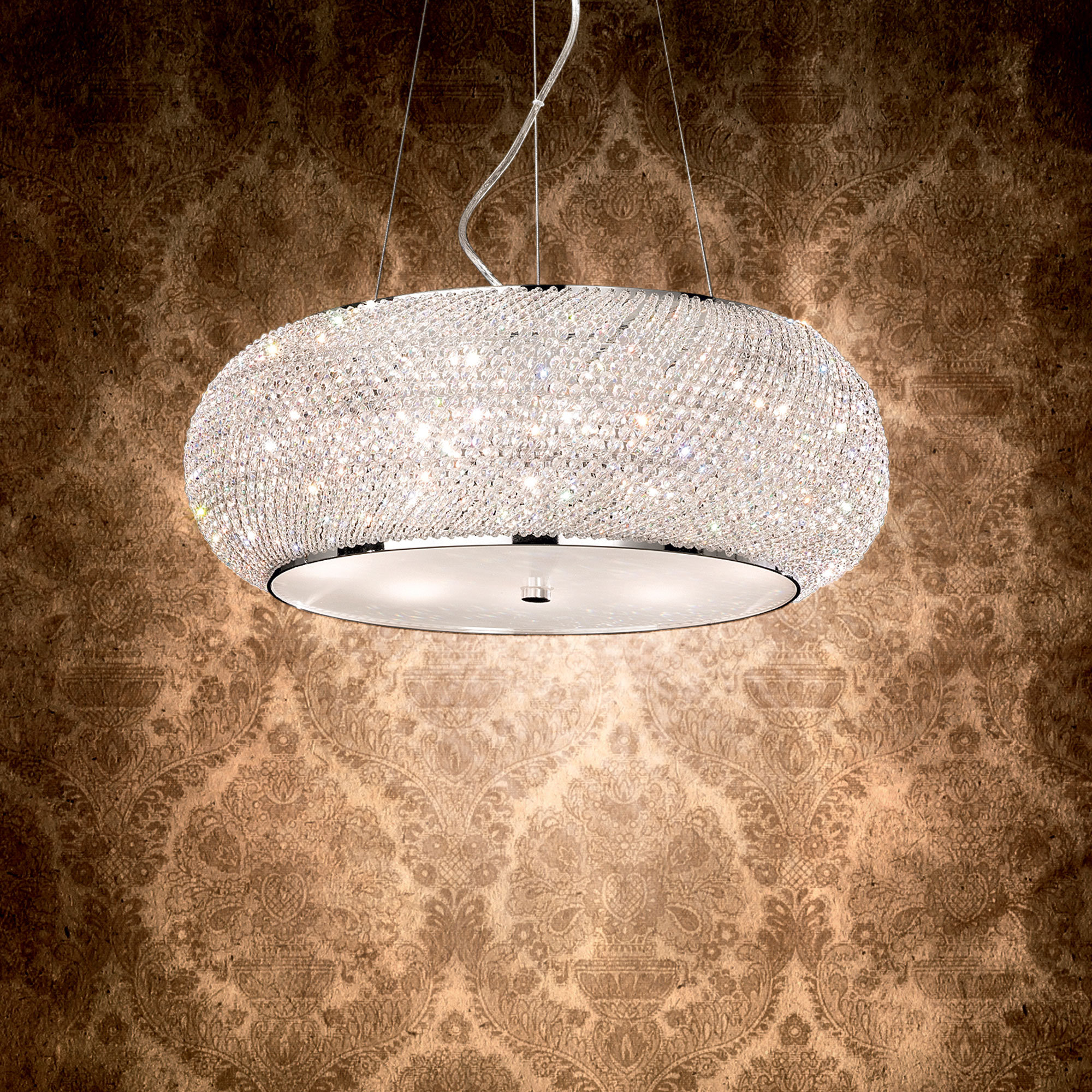 Ideal Lux Pasha 10-Light Crystal Chandelier | Wayfair.ie