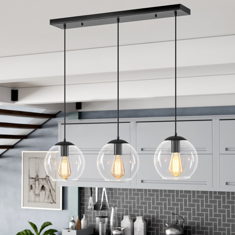 Breakwater Bay 3-light Modern Kitchen Island Pendant & Reviews | Wayfair