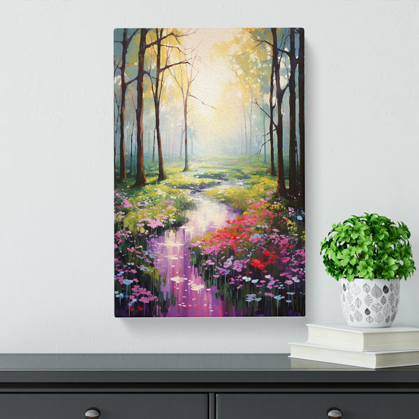 Alpen Home Spring Forest Impressionism - Art Prints | Wayfair.co.uk
