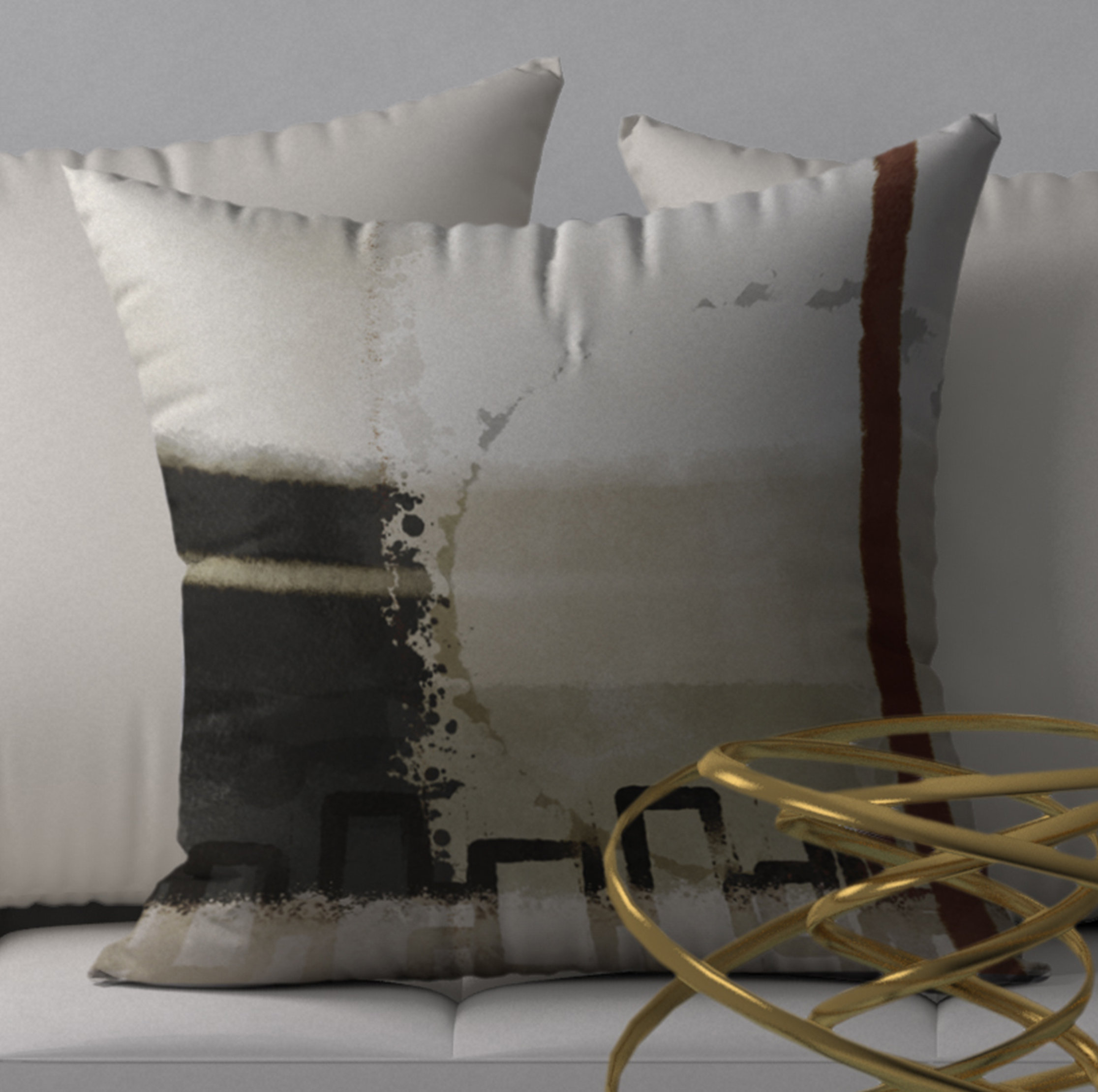 LeRoi Products Power Beats Decorative Square Pillow Cover & Insert ...