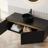 Ebern Designs RUBEN 48" Bathroom Vanity&Sink, Wall-Mounted Floating ...