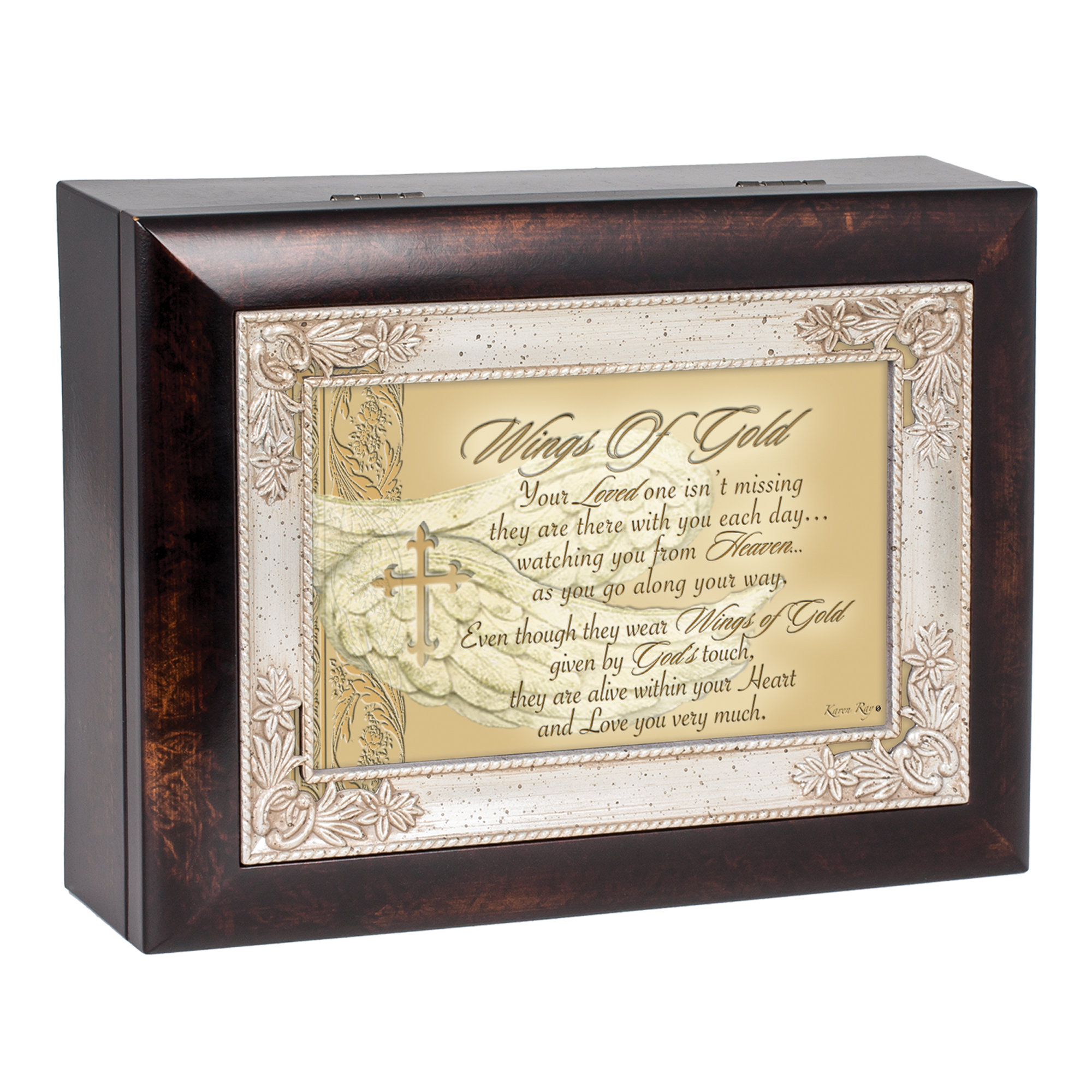 Trinx MUSIC BOX ITALIAN WINGS OF GOLD | Wayfair