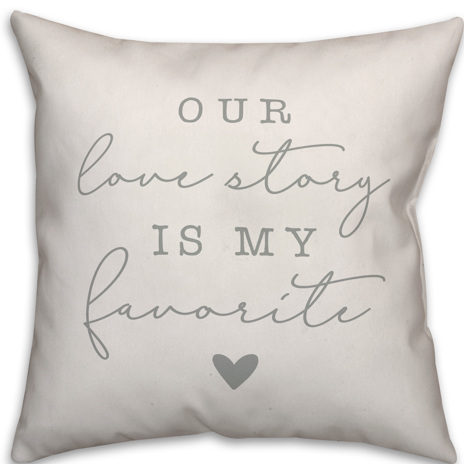 Designs Direct Creative Group Our Love Storey Is My Favourite Throw ...