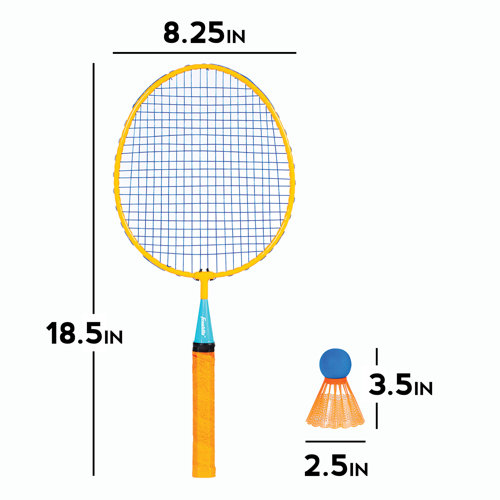Franklin Sports Kids Badminton Racket Set - Smashminton Kids Oversize ...