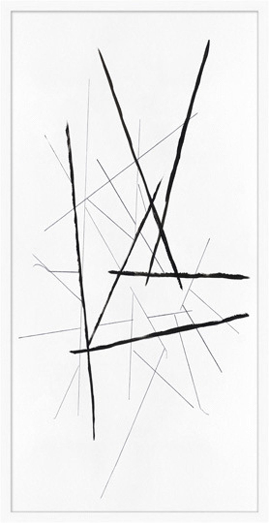 Wendover Art Group Crossing Sticks 3 by Thom Filicia - Picture Frame ...