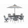 Darby Home Co Coward 6 - Person Rectangular Outdoor Dining Set | Wayfair